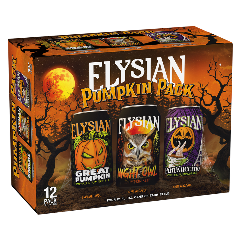 Elysian Pumpkin Pack 12pk 12oz Can - Elysian – BevMo!