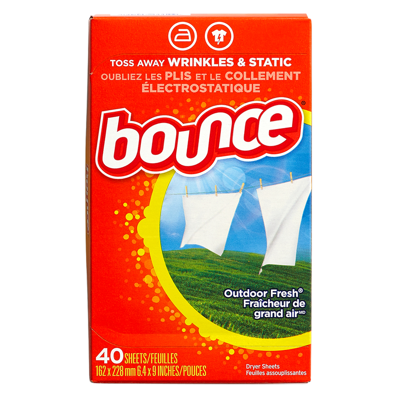 Bounce Outdoor Fresh Scent Dryer Sheets 34ct - Bounce – BevMo!