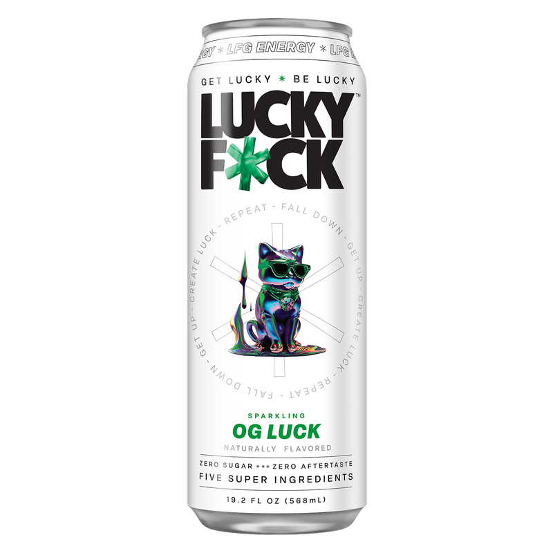 Lucky F*ck OG Luck Energy Drink 19.02oz Can - Lucky Beverage Co – BevMo!