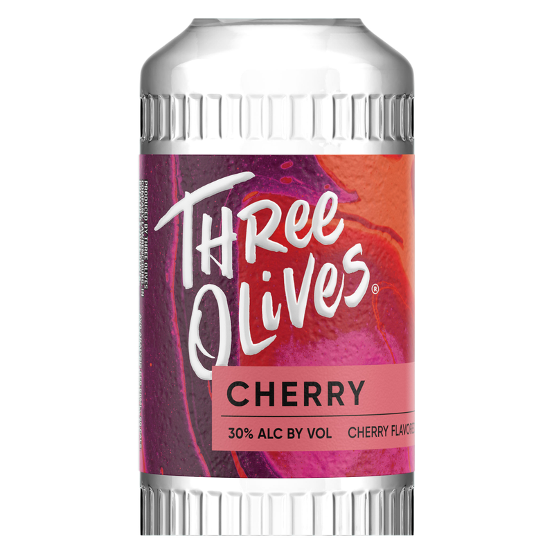 Three Olives Vodka Cherry 50ml (60 Proof) - Three Olives – BevMo!