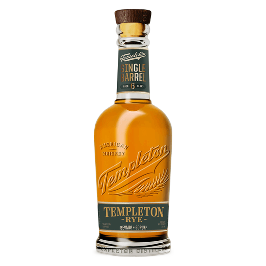Templeton Rye Single Barrel 750 ML - Unknown – BevMo!