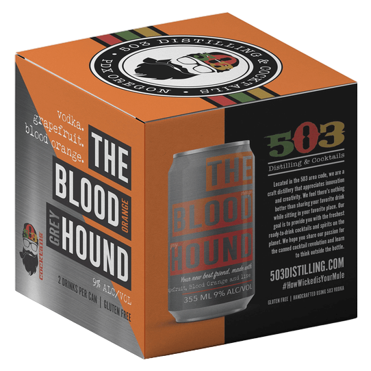 503 Cocktails Blood Orange Greyhound 4pk 355ml - 503 Cocktails – BevMo!