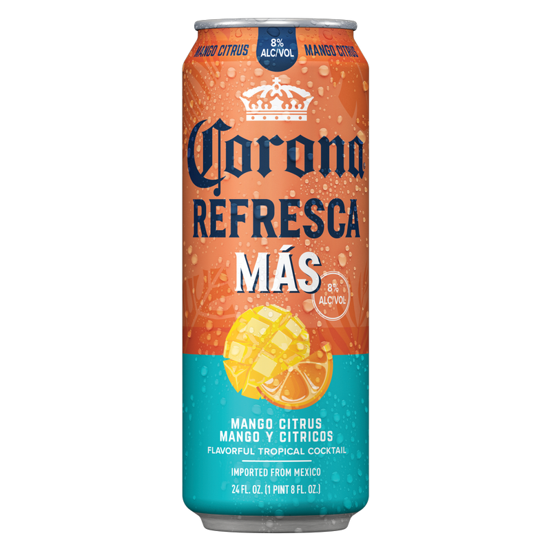 Corona Refresca Mas Mango Citrus (24 Oz Can) - BevMo! – BevMo!