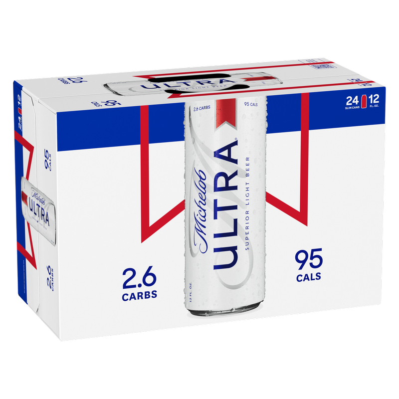 Michelob Ultra 24pk 12oz Can 4.2% ABV - Michelob ULTRA – BevMo!