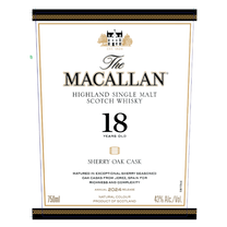 Macallan 18 Yr Sherry Oak 750ml (86 Proof) - Macallan – BevMo!
