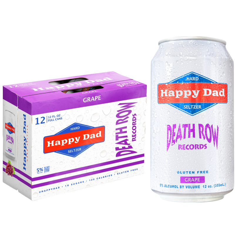 Happy Dad Hard Seltzer Grape 12pk 12oz Can 5% ABV - Happy Dad – BevMo!