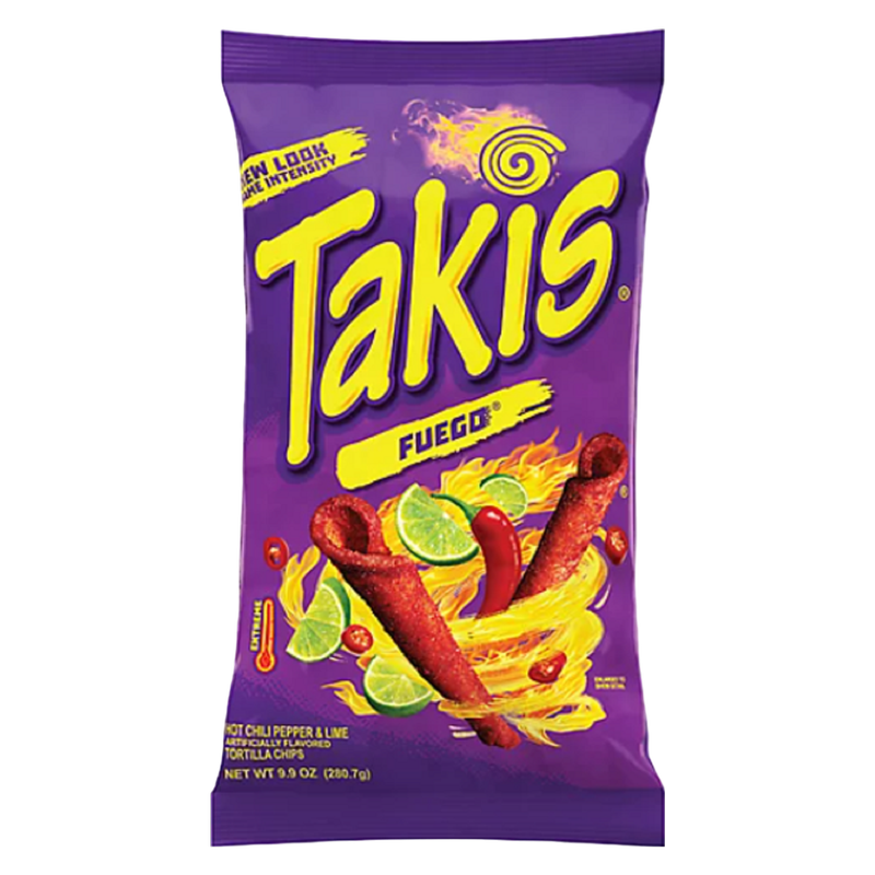 Takis Fuego Spicy Rolled Tortilla Chips, 9.9oz - Takis – BevMo!