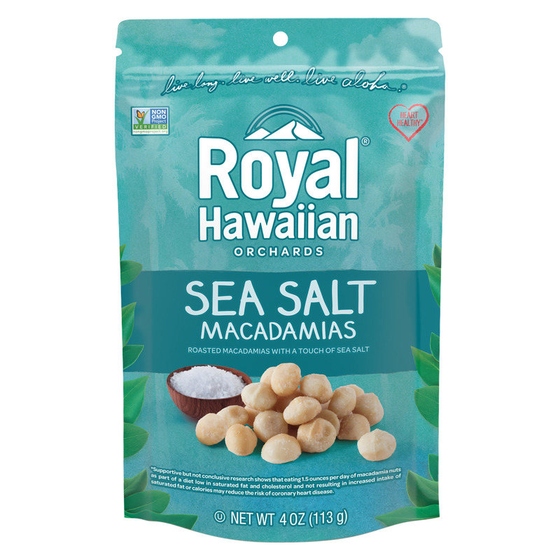 Royal Hawaiian Sea Salt Macadamia Nuts 5oz - Royal Hawaiian – BevMo!