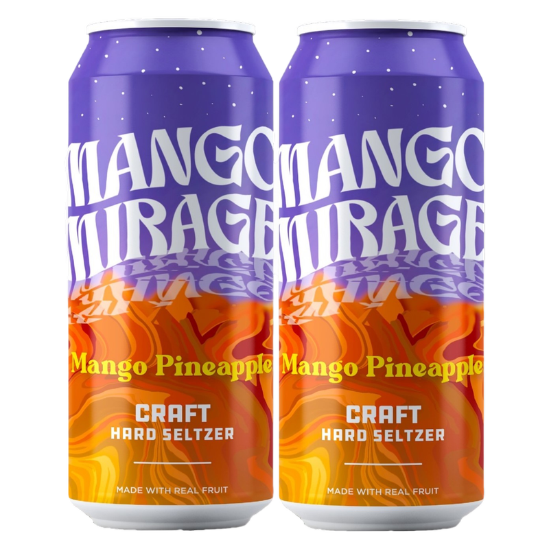 Mango Mirage Hard Seltzer 4pk 16oz Can - Mango Mirage – BevMo!