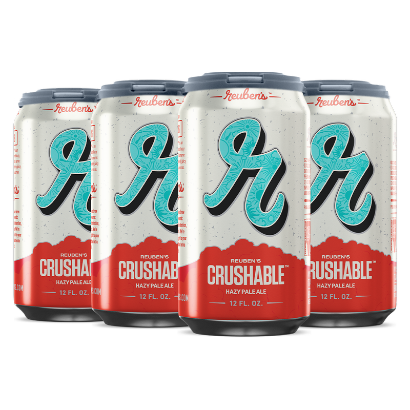 Reuben's Crush Series - Azacca Crush 4pk 16oz Can - Reuben's – BevMo!