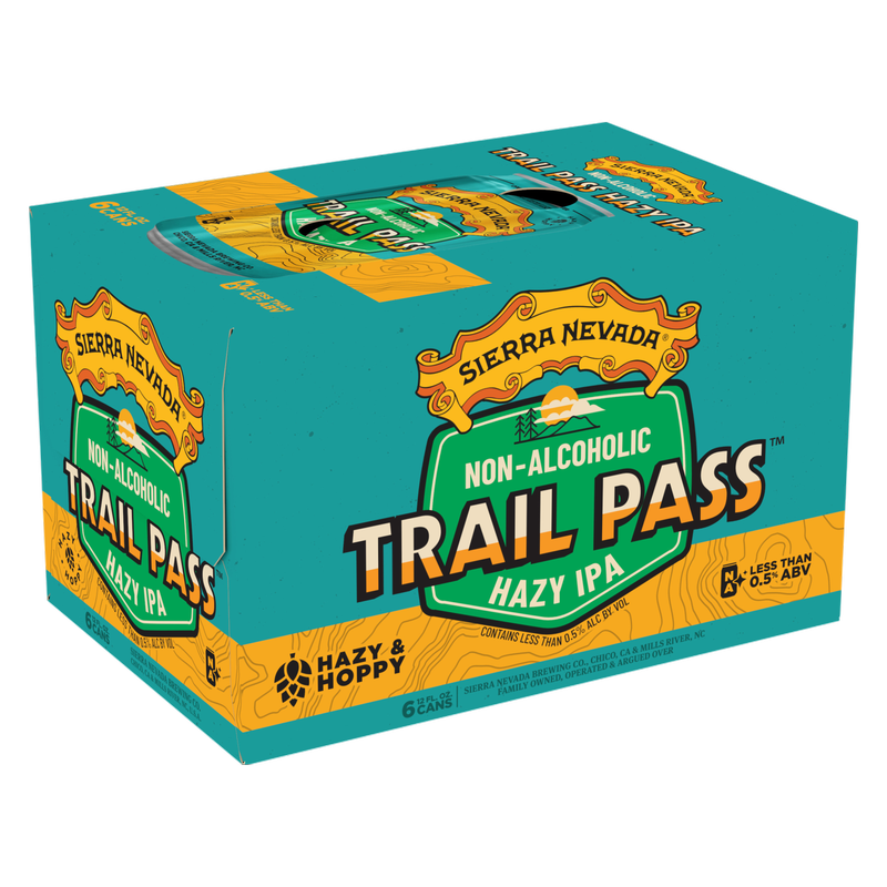 Sierra Nevada NA Trail Pass Hazy IPA 6pk 12oz Can - Sierra Nevada ...