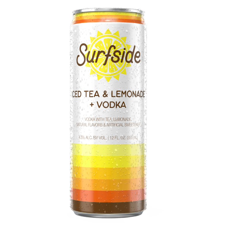 Surfside Iced Tea & Lemonade + Vodka 12oz Can 5% ABV - Surfside – BevMo!
