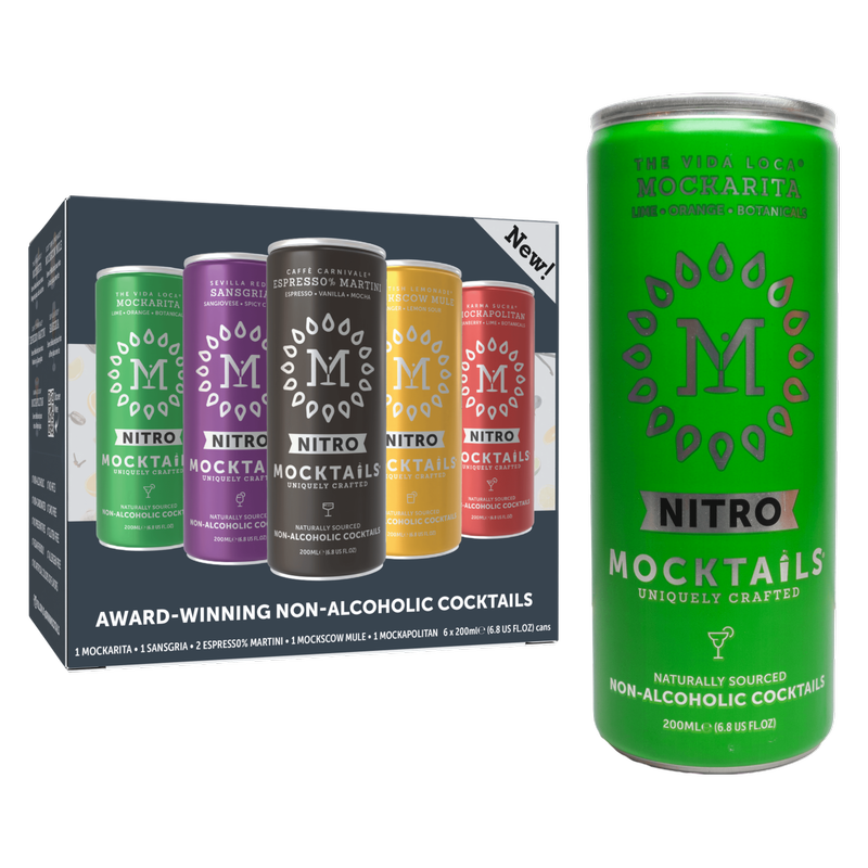 Mocktails Variety Pack 6pk 12oz Can - Moktails – BevMo!