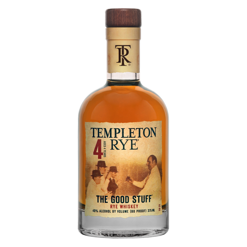 Templeton Rye Whiskey 4 Yr 375ml - Templeton – BevMo!