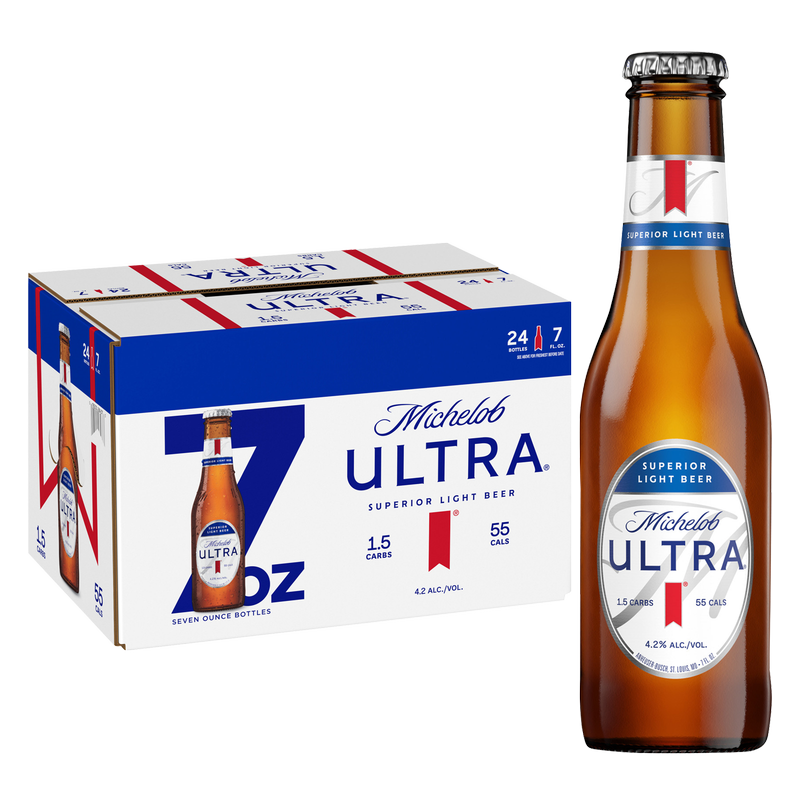 Michelob Ultra 24pk 7oz Btl - Michelob ULTRA – BevMo!