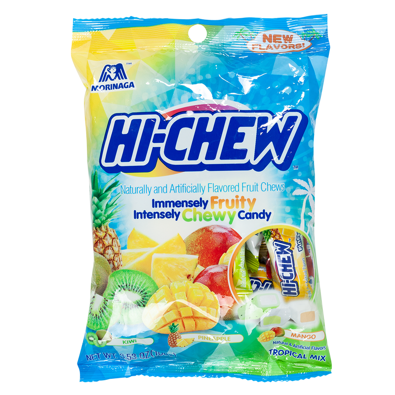 Hi-Chew Tropical Assorted Fruity Chewy Candy 3.53oz - HI-CHEW – BevMo!