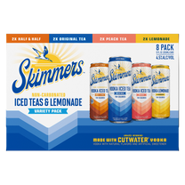 Skimmers Vodka Iced Tea Variety Pack 8pk 12oz Can 4.5% ABV - Skimmers ...