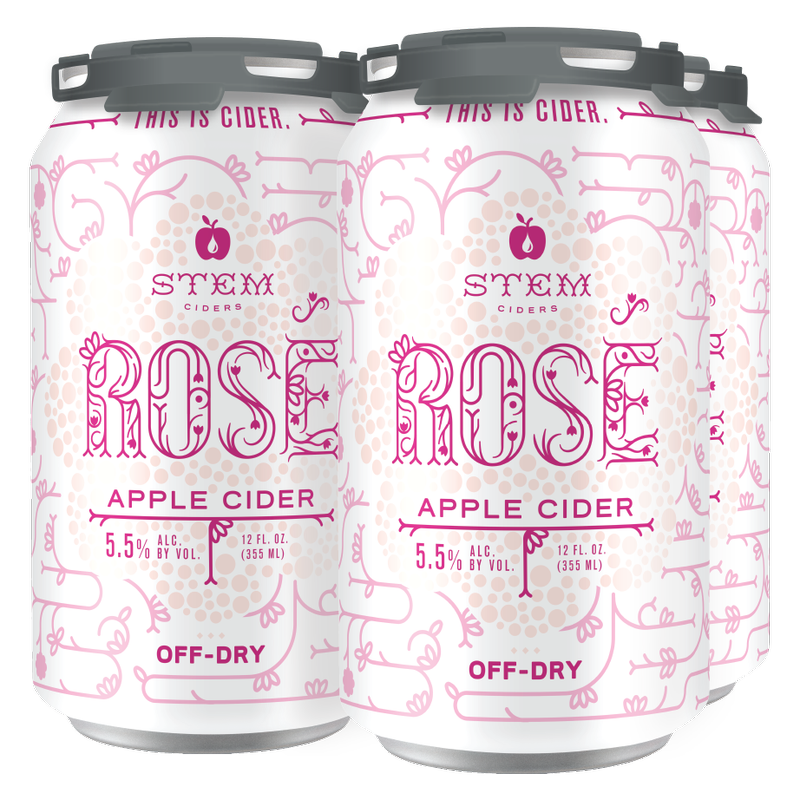 Stem Ciders Rose 4pk 12oz Can - Stem Ciders – BevMo!