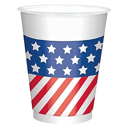 Amscan Cups Patriotic25ct - Amscan – BevMo!