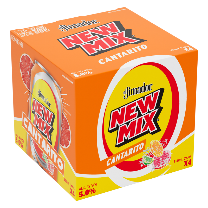 El Jimador New Mix Cantarito 4pk 5% ABV - El Jimador – BevMo!