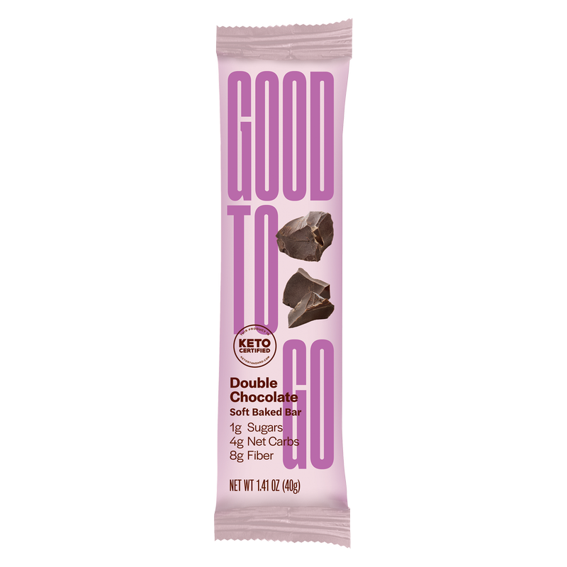 Good to Go Keto Double Chocolate Snack Bar 1.41oz - BevMo! – BevMo!