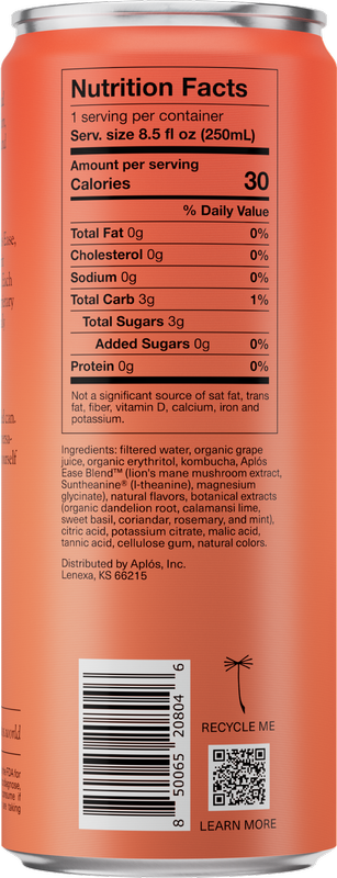 Aplós Ume Spritz Functional Non-Alc Cocktail 4pk 8.5oz Can - Aplós – BevMo!