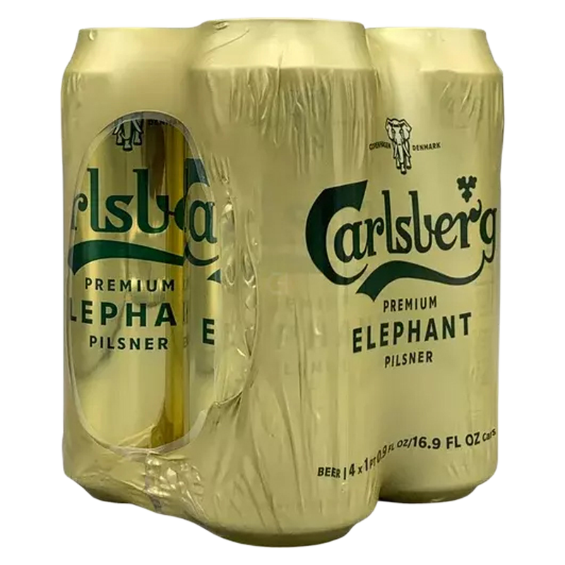 Carlsberg Elephant Pilsner 4pk 16oz Can - Carlsberg – BevMo!