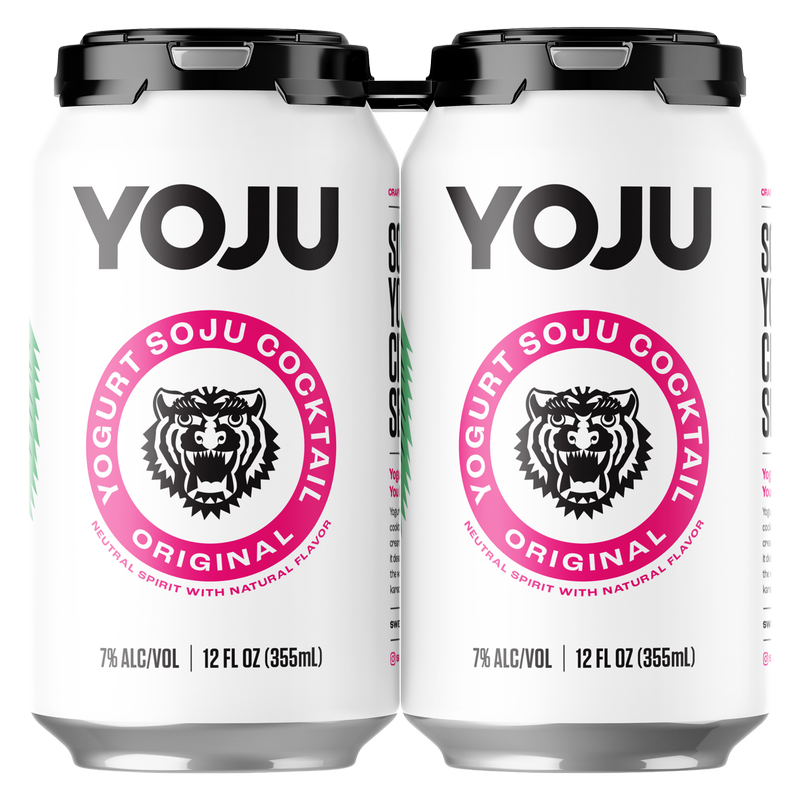 Yoju Yogurt Soju Cocktail 12oz 4pk - Unknown – BevMo!