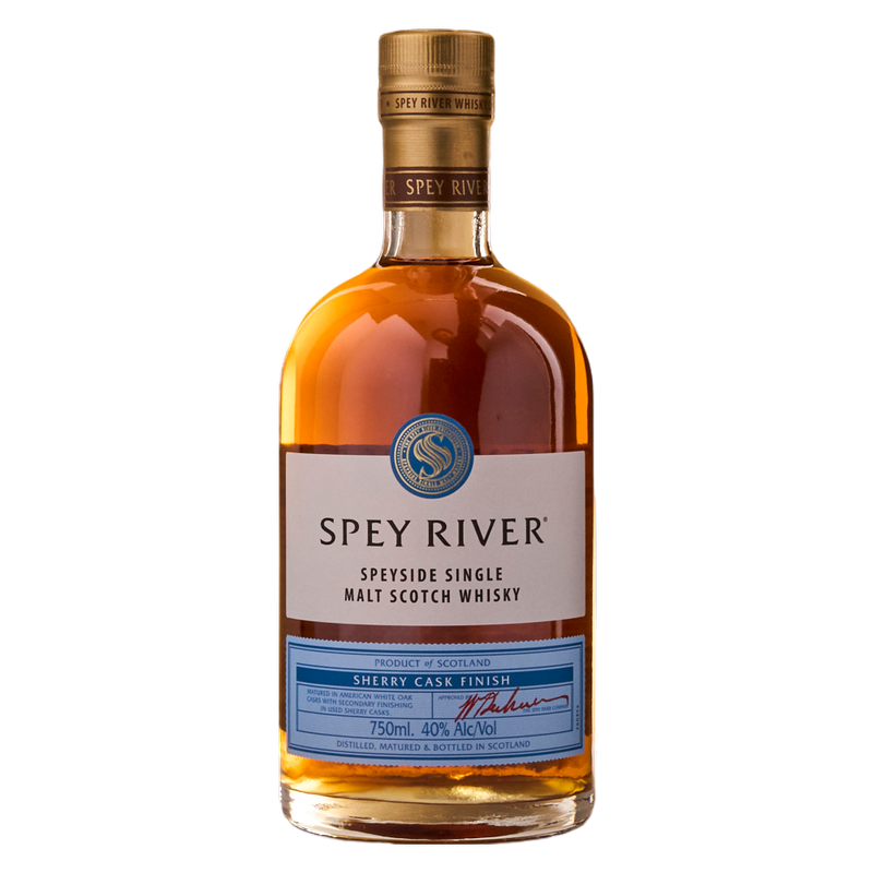 Spey River Single Malt Sherry Cask Scotch Whisky 750ml - Spey River ...