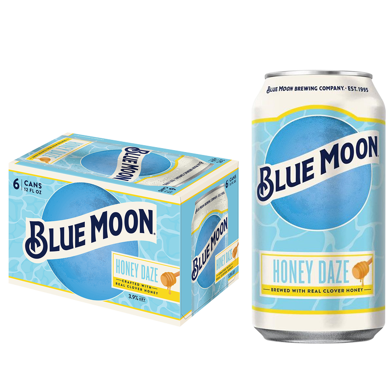 Blue Moon Honey Daze 6pk 12oz Can 3.9% ABV - BevMo! – BevMo!