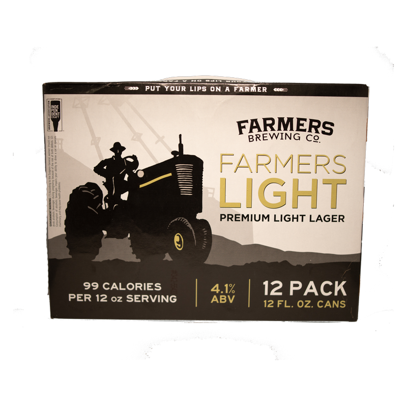 Farmers Brewing Farmers Light Lager 12pk 12oz Can - Farmers Brewing Co ...