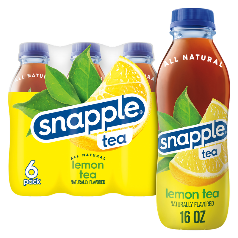 Snapple Lemon Tea 16oz 6pk Bottle - Snapple – BevMo!
