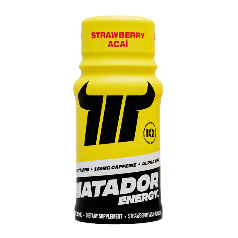 Matador Strawberry Acai Energy Shots 2oz Btl - Matador – BevMo!