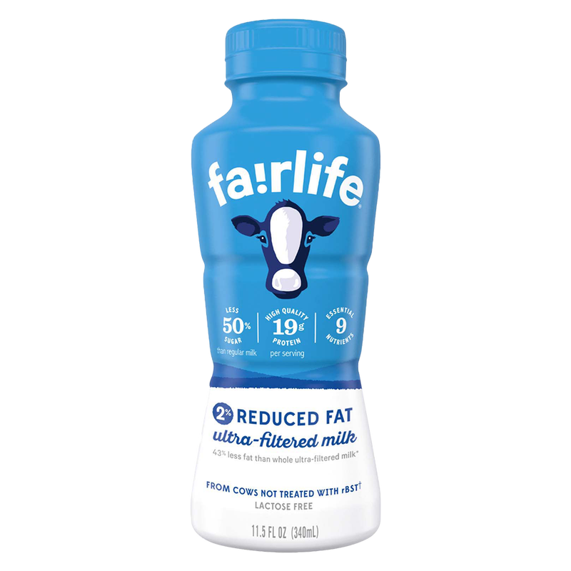 Fairlife 2% Reduced Fat Milk 11.5oz Btl - Fairlife – BevMo!