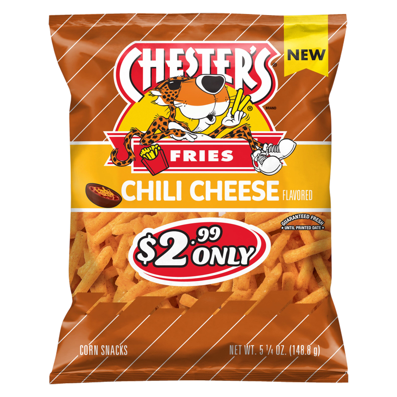 Chester's Fries Corn Snacks Chili Cheese Flavored 5.25oz - Chesters ...