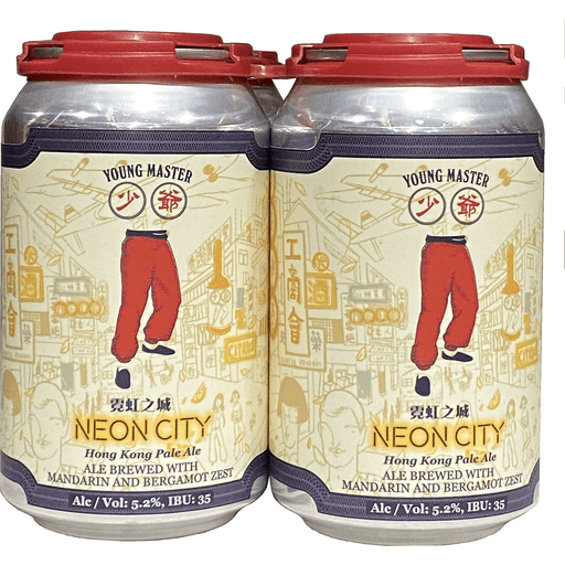 Young Master Neon City Pale Ale (4PKC 330ML) - Young Master – BevMo!