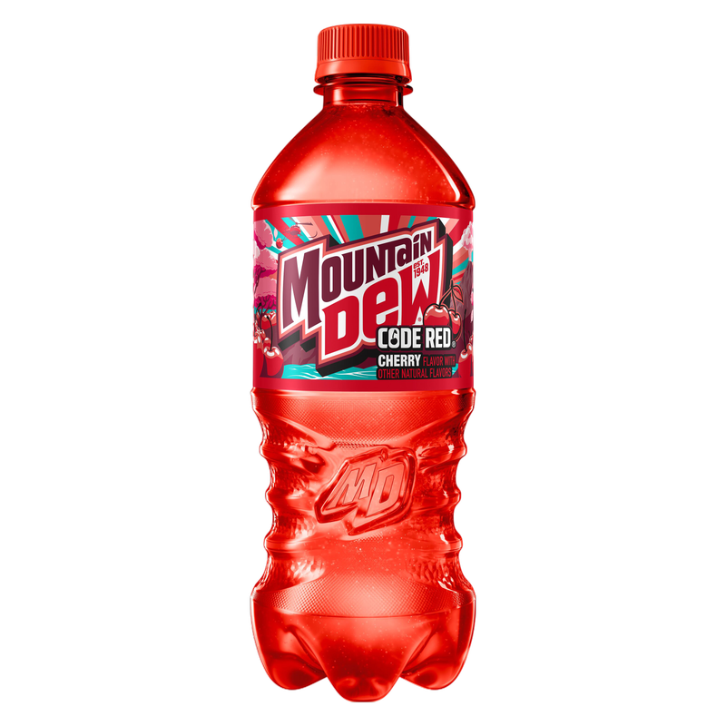 Mountain Dew Code Red 20oz Btl - Mountain Dew – BevMo!