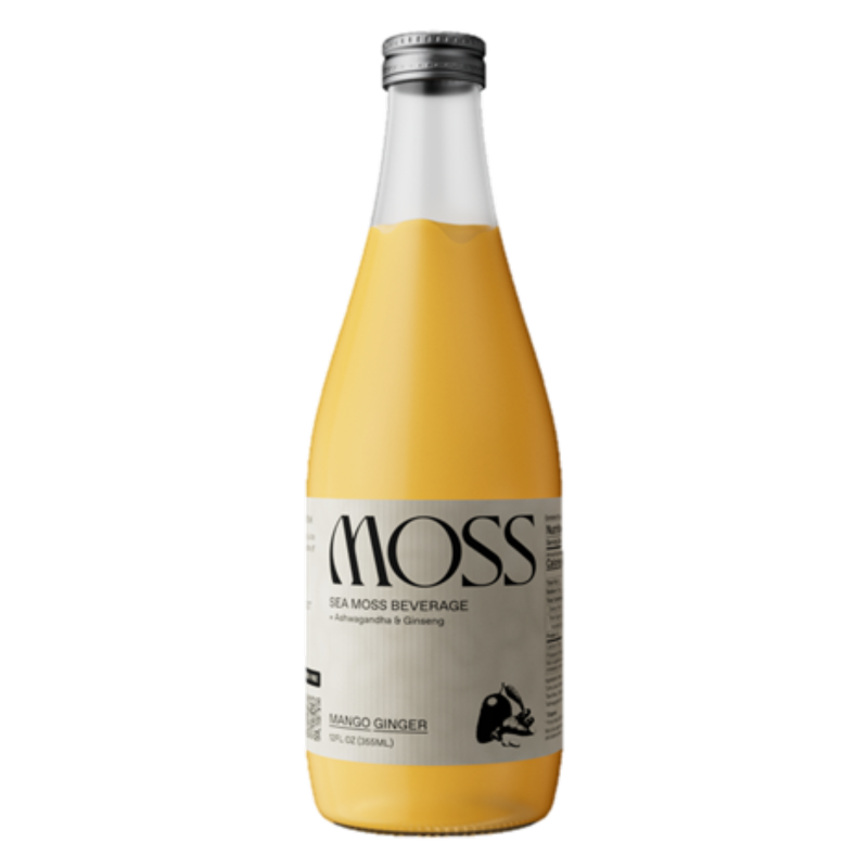 MOSS Mango Ginger Sea Moss Beverage 12oz Btl - MOSS – BevMo!