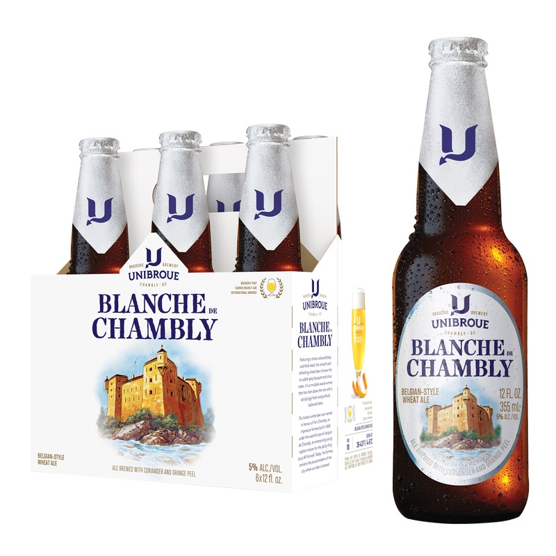 Unibroue Blanche de Chambly 6pk 12oz Btl - Unibroue – BevMo!
