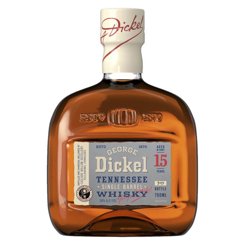 George Dickle 15 Yr Single Barrel Bourbon 750ml - George Dickel – BevMo!