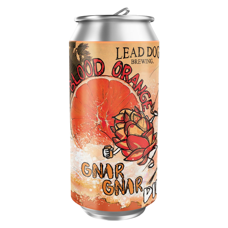 Lead Dog Brewing Co. Blood Orange Gnar Gnar Double IPA 4pk 16oz - Lead Dog – BevMo!
