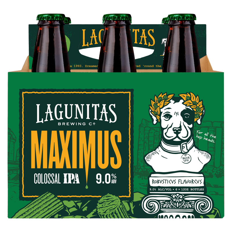 Lagunitas Maximus Ale, 6 Pack, 12 fl. oz. Bottles - Lagunitas – BevMo!