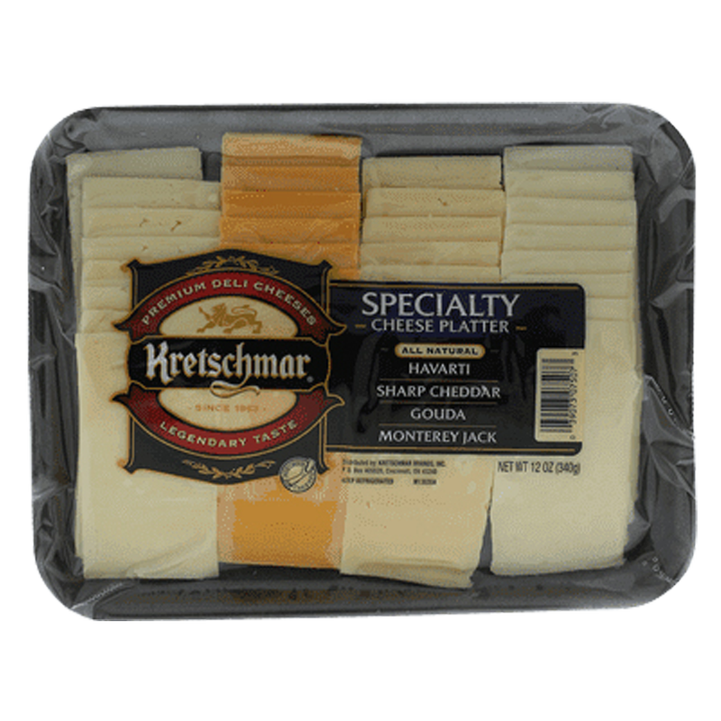 Kretschmar Specialty Cheese Platter - 12oz - Kretschmar – BevMo!