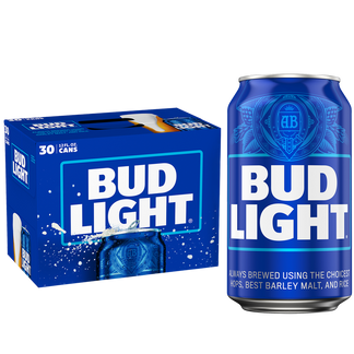 Bud Light 30pk 12oz Can 4.2% ABV – BevMo!