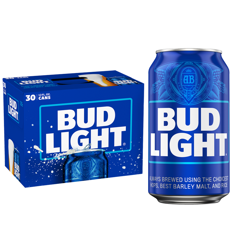 Bud Light 30pk 12oz Can 4.2% ABV - Bud Light – BevMo!