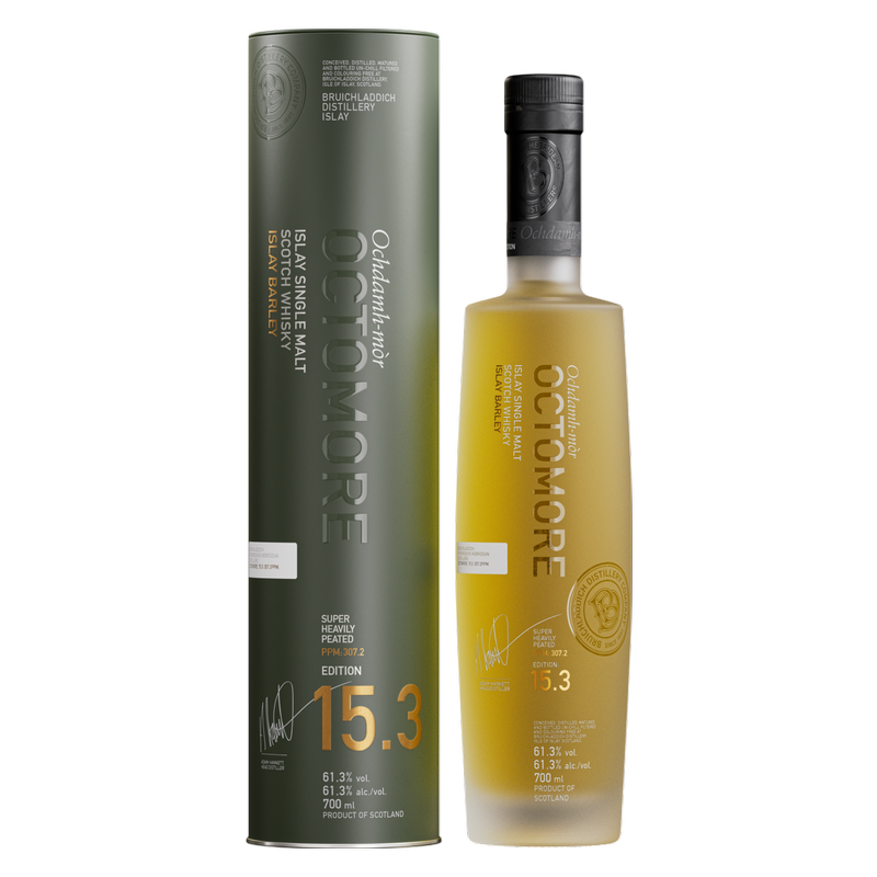 Bruichladdich Octomore 15.3 700ml Bottle - Bruichladdich – BevMo!