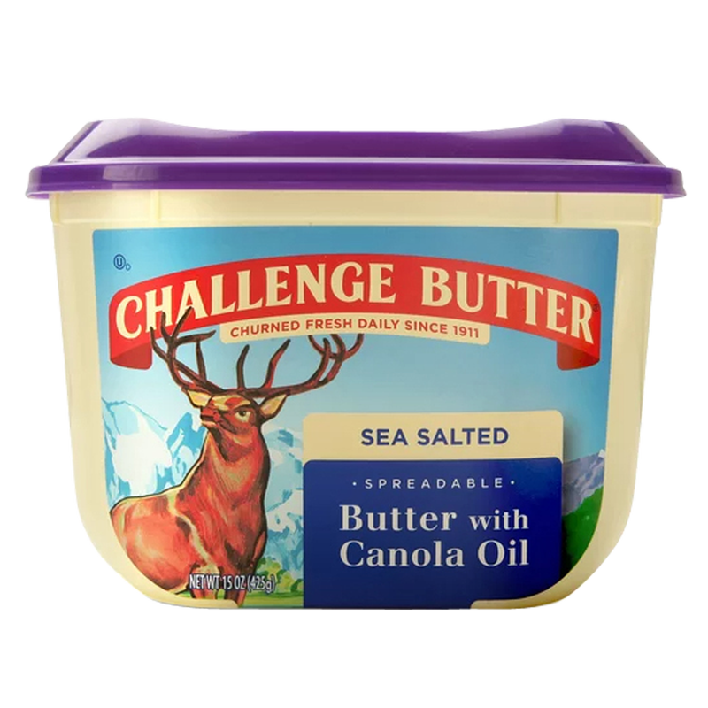 Challenge Spreadable Butter with Canola Oil - 15oz - Challenge Dairy ...