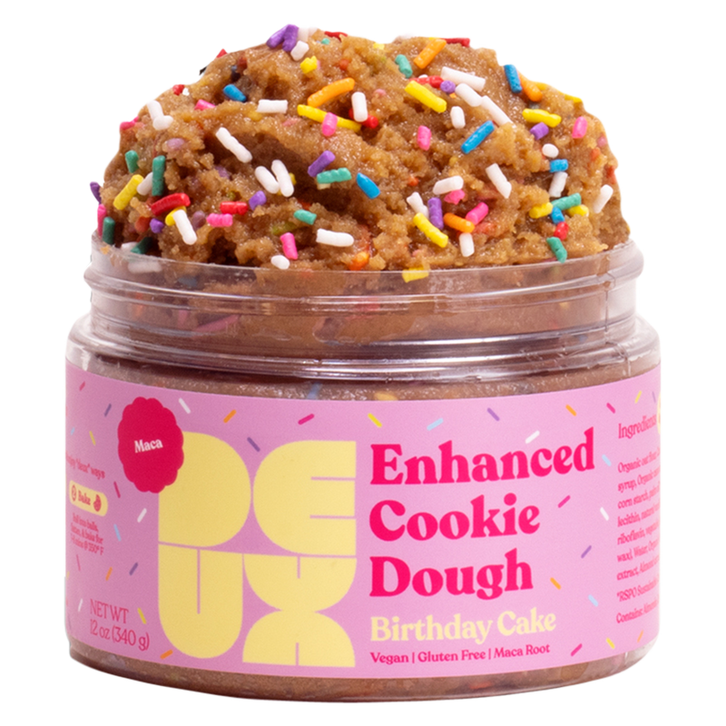DEUX Enhanced Birthday Cake Cookie Dough; Mood Boost 12oz - DEUX – BevMo!
