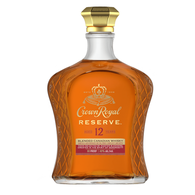 Crown Royal 12 Year Reserve 750ml Bottle – BevMo!