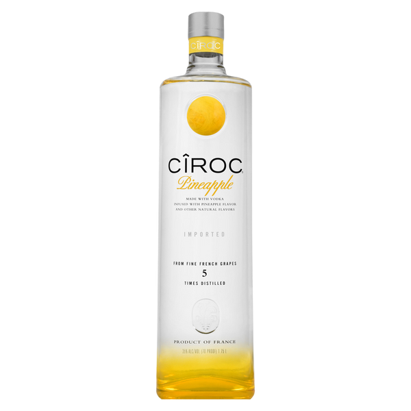 Ciroc Pineapple Vodka 1.75 Liter - Ciroc – BevMo!